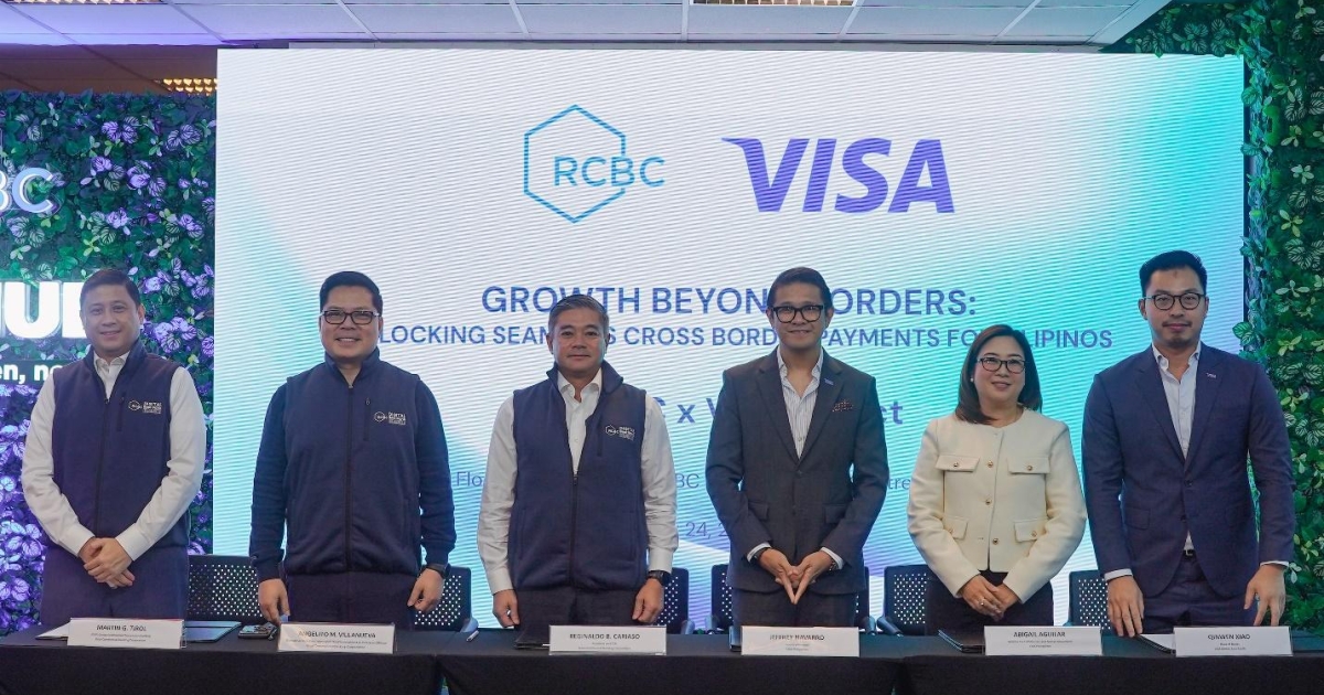Global: RCBC And Visa Launch Real-Time Cross-Border Payment Service In ...